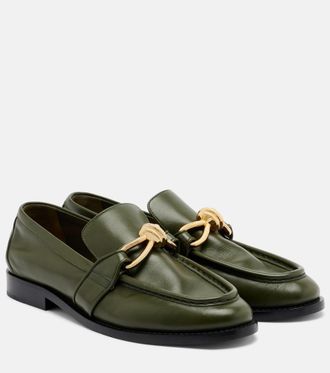 Bottega Veneta Mocassins Astaire Knot en cuir
