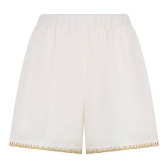 Red Valentino Femme, Shorts, Beige, Taille: 36 FR Pantalons