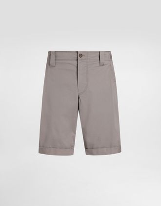 Dolce & Gabbana Cotton Bermuda Shorts - Mann Hosen Und Shorts Grau 54
