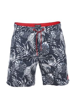 Riverso Badehose Herren RIVKai Regular Fit Badeshorts Schwimmhose Sporthose Kurze Hose Shorts Tunnelzug Taschen Sommer Strand Blau 3XL, Gr&ouml;&szlig;e:3XL, Farbe:Navy-