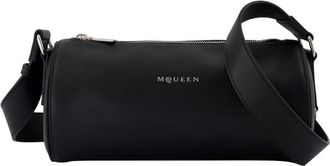 Alexander McQueen Alexander McQueen Hobo Bags - Mcqueen Roller Small Crossbody - Canvas - Black - Gr. unisize - in Schwarz - für Damen