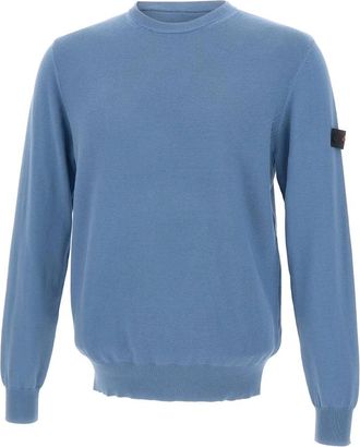 Peuterey Homme, Pulls, Bleu, Taille: 2XL Ganna Crew-Neck Sweater