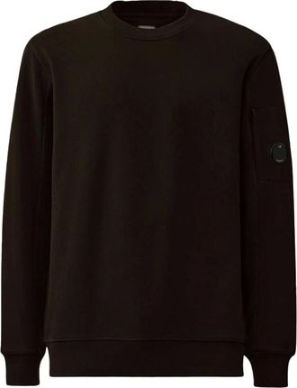 C.P. Company C.p. Company, Homme, Sweatshirts et sweats &agrave; capuche, Noir, Taille: L Felpa