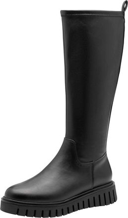 Marco Tozzi Damen Stiefel mit Rei&szlig;verschluss Plateau, Schwarz (Black), 40 EU