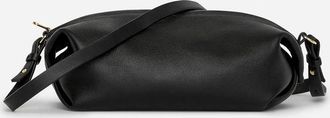 Arket Umhängetasche Aus Leder -Schwarz