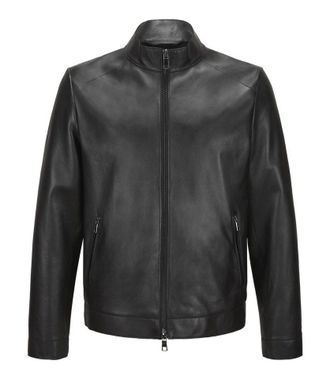 Milestone Lederjacke MSAndrew mit raffinierten Nahtdetails und feinstem Material aus Lamm Leder