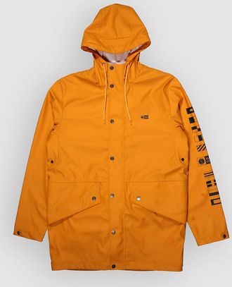 Salty Crew Seal Raincoat Jacke golden yellow