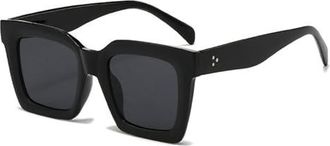 Generic Lunettes De Soleil À Monture Large For Homme, Idéales For Les Vacances, Déplacements Quotidiens Ou Le Sport(Black)