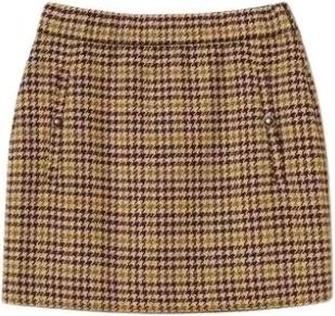 Twinset Jupe Courte Jacquard - Femme - Jupes - Multicolore - Taille: 38 FR