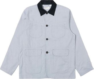 Universal Works Homme, Vestes, Bleu, Taille: XL Labour Jacket