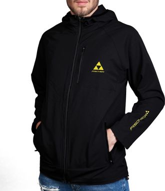 Fischer Stretch Jacke, Grey Melange, L
