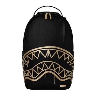 Sprayground Sprayground, unisex, Sacs, Noir, Taille: ONE Size That Gold Drip Dlxsv Backpack