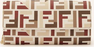 Fendi Geldb&ouml;rse Zum Umh&auml;ngen beige