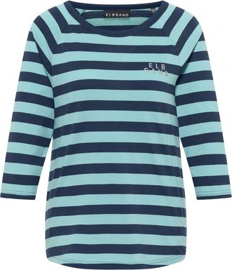Elbsand Celin Damen T-Shirt, Rundhalsausschnitt, normal geschnitten
