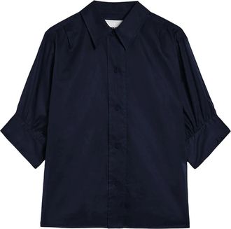 Jil Sander Femme, Blouses et Chemises, Bleu, Taille: 42 FR Blouses