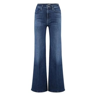 Mother Femme, Jeans, Bleu, Taille: W27 Roller Sneak straight-leg jeans