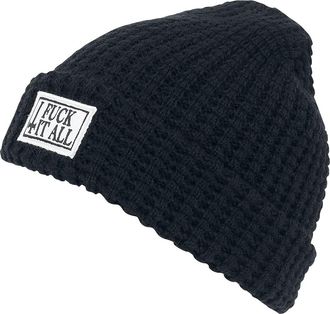 Gothicana by EMP Unisex Schwarze Beanie aus Strick one Size