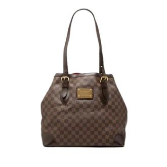 Louis Vuitton Pre-owned Hampstead MM Tote Bag - - Pre-owned - Damen - Braun - ONE SIZE