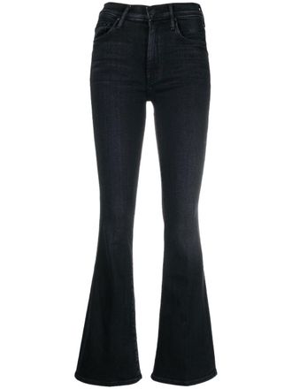 Mother Ausgestellte Slim-Fit-Jeans - Blau