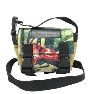 Valentino Pre-owned Stoff schultertasche - - Pre-owned - Damen - Gr&uuml;n - ONE SIZE