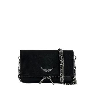 Zadig&Voltaire Femme, Sacs, Noir, Taille: ONE Size Rock Nano Clutch