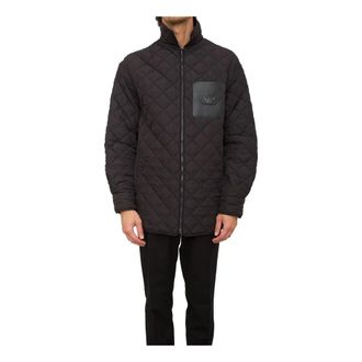 Emporio Armani Schwarze Blouson-Jacke - - Jackets - Herren - Schwarzk - M