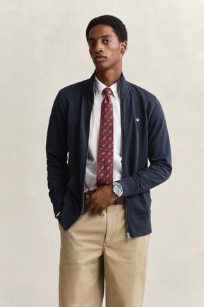 GANT Herren Shield Sweatjacke (XXXL) EVENING Blau