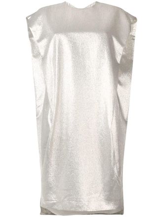 Poiret robe droite mi-longue - Or