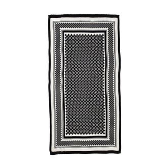 By Malene Birger Kuscheliger Wollschal mit Fransenbesatz - - Accessories - Damen - Schwarzk - ONE SIZE