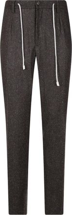 Eleventy Pantalon Jogger - Homme - Pantalons - Brun - Taille: W30