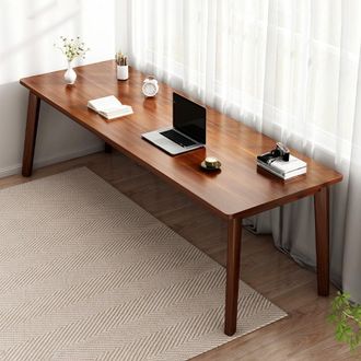Generic Computertisch for Das Homeoffice, Moderner Schreibtisch, Tischbeine Aus Massivholz for Esszimmer, Schlafzimmer, Arbeitszimmer