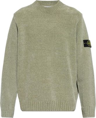 Stone Island Homme, Pulls, Vert, Taille: L Pull Ras du Cou