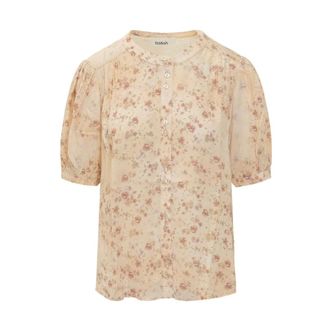 BA&SH Femme, Blouses et Chemises, Beige, Taille: 40 FR Novella Blouse