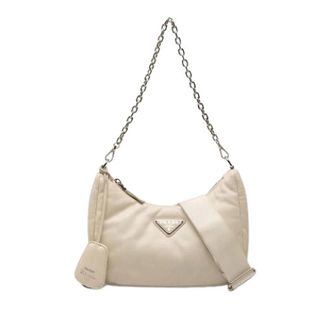 Prada Mini sacoche Pre-owned - Femme - Pre-owned - Beige - Taille: ONE Size