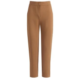 Max Mara Mmlgrana Cropped Hosen - - Trousers - Damen - Braun - M