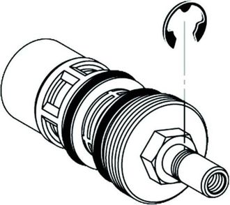 Schell Schell - Kartusche f&uuml;r verona UP-Urinal-Sp&uuml;ler