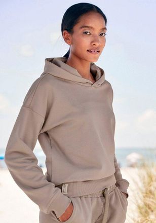 Lascana Hoodie aus organischer Baumwolle, Loungewear