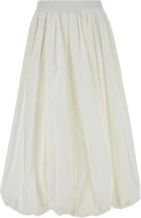 Max Mara Femme, Jupes, Blanc, Taille: 38 FR Jupe Nuvole