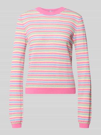Pieces Regular Fit Strickpullover aus reiner Baumwolle Modell DIANA