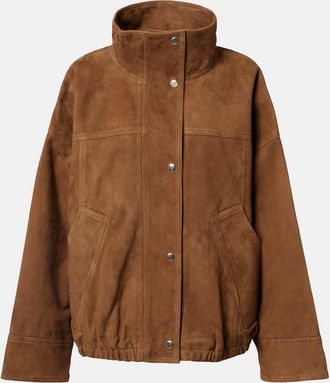 R&oacute;he R&oacute;he Jacke aus Veloursleder