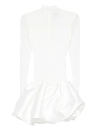 Atu Body Couture robe à col montant - Blanc