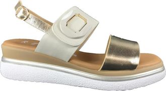 Repo Repo, Femme, Chaussures, Gris, Taille: 37 EU Sandale compens&eacute;e