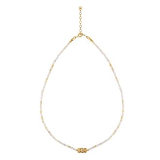 Doroth&eacute;e Sausset Rakhi MIA Steine Halskette - - Accessories - Damen - Gelb - ONE SIZE