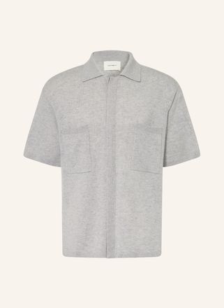 Lisa Yang Lisa Yang Strickhemd Ethan Aus Cashmere grau