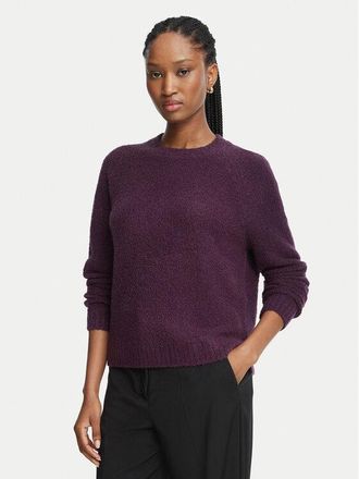 HUGO BOSS Pullover Febisana 50567052 Violett Relaxed Fit