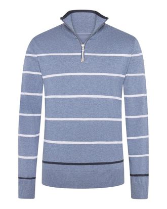 Maerz Softer Baumwoll-Troyer mit Ringelstreifen in