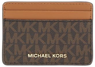 Michael Kors 32F1GJ6D0B-200 CARD HOLDER Women BROWN Size One Size