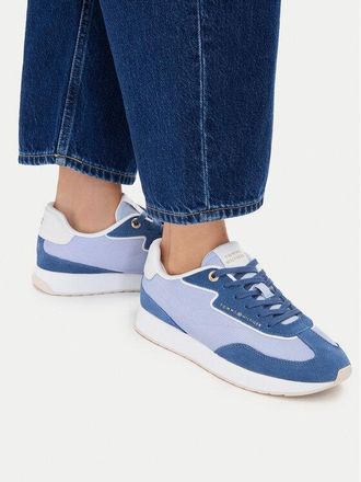 Tommy Hilfiger Sneakers Th Retro Runner Mix FW0FW09410 Blau