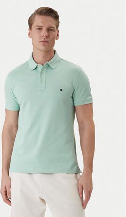 Tommy Hilfiger Poloshirt 1985 MW0MW17771 Gr&uuml;n Slim Fit