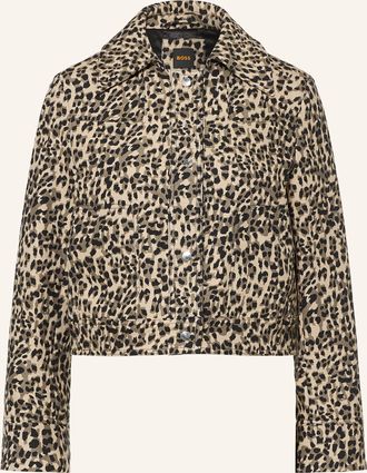 HUGO BOSS Jeansjacke Janima schwarz